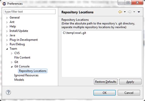 Gonsole Weeks Eclipse Egit Integration