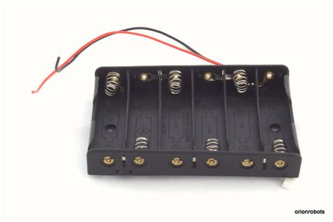 Battery Box 6xaa Orionrobots Building Robots Has Never Been So Easy