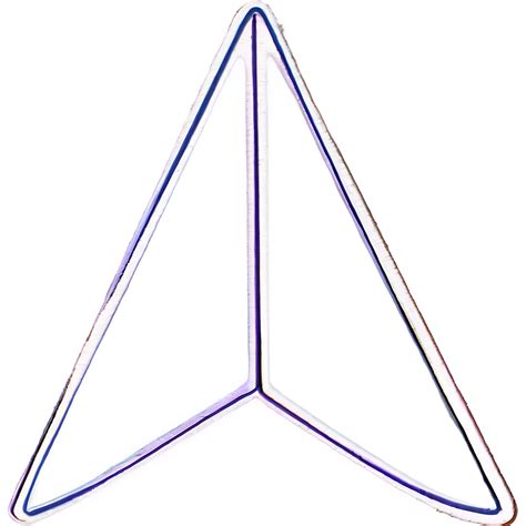 Hollow Triangle Outline Png 27 Png Image