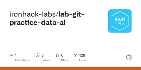 Github Ironhack Labslab Git Practice Data Ai