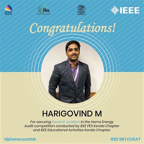 Ieee Cusat Ieee Sb Cusat And Ieee Pes Sbc Cusat Facebook