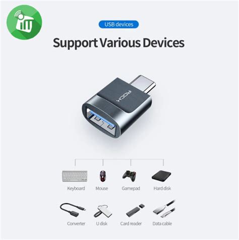 Rock CA03 OTG USB 3 0 AF To Type C Adapter IMedia Stores