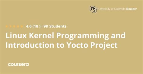 Aleksandr V On Linkedin Linux Kernel Programming And Introduction To Yocto Project