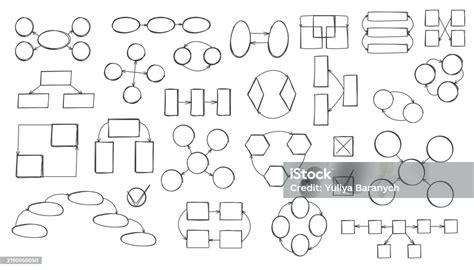 원 화살표 및 사각형 텍스트 상자를 포함한 인포그래픽 요소 사용자 정의 가능한 시퀀스 다이어그램 순서도를 만들기 위해