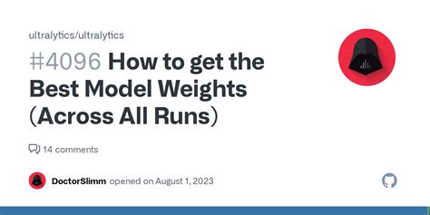 How To Get The Best Model Weights Across All Runs Issue Ultralytics Ultralytics Github