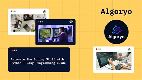 Automate The Boring Stuff With Python Easy Programming Guide Youtube