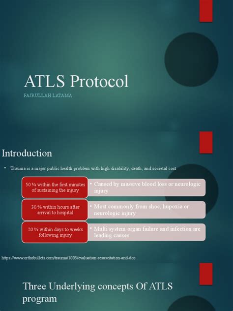 Atls Protocol Pdf Major Trauma Injury