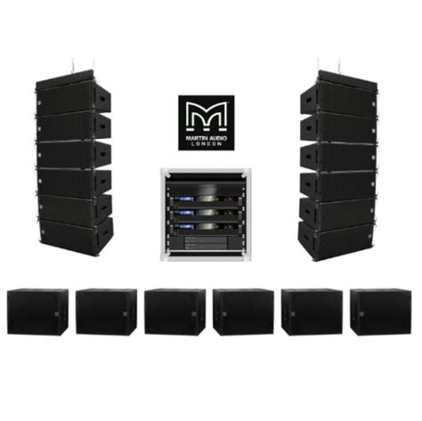 Martin Audio Line Array Package Hire Pro Audio Visual