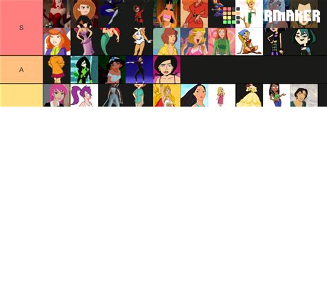 Hottest Cartoon Females Tier List Community Rankings TierMaker