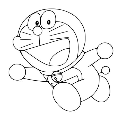 Doraemon Juoksu Värityskuva Lataa Tulosta Tai Väritä Verkossa Ilmaiseksi