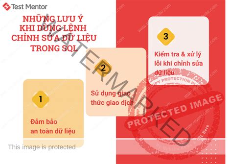 Tìm Hiểu Căn Bản Về Chỉnh Sửa Dữ Liệu Trong Sql Insert Update Delete Test Mentor
