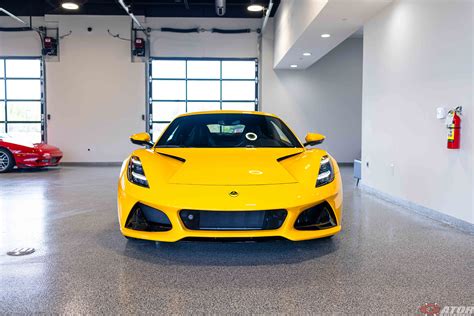 Sold 2024 Lotus Emira First Edition Hethel Yellow Black