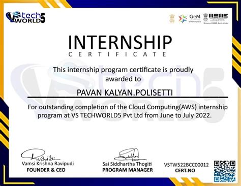 Pavankalyan Polisetti On Linkedin Aws Cloudcomputing Internshipjourney Vstechnoworlds