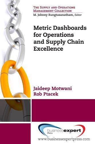 Metric Dashboards For Operations And Supply Chain Excellence By Jaideep Motwani By Jaideep
