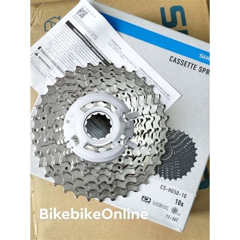 Shimano Hg50 11 36t Grx Tiagra Deore Cogs 10 Speed Cassette Sprocket Shopee Philippines