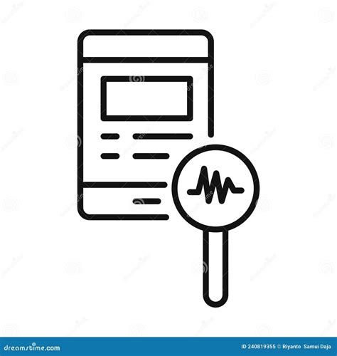Usability Testing Icon Element Of Cyber Security For Mobile Concept