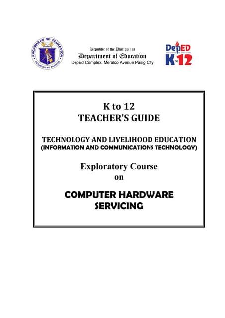 computer hardware servicing learning module v 2 0