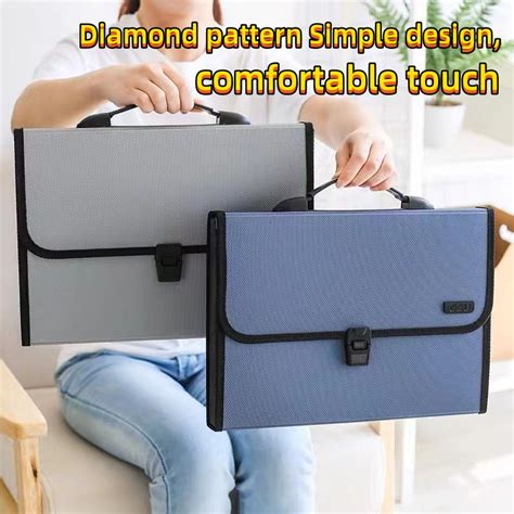 A4 Expanding File Folder Bag 13 Pockets Envelope Document Storage Holde Shopee Philippines