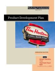 Marketing Fundamentals Product Development Plan For Tim Hortons Course Hero