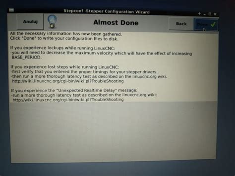 Linuxcnc Creating Your Own Control Configuration Cnc Frezowanie Wycinanie Projektowanie