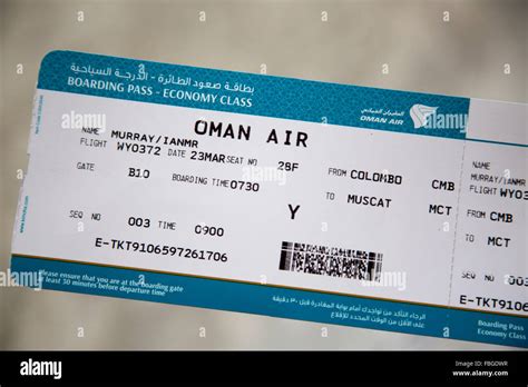 Qatar Airways Boarding Pass Example Qatar Airways Boarding Pass Example