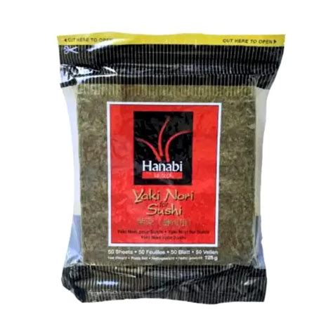 Hanabi Yaki Nori Sushi 50 Sheet Grand Laguna