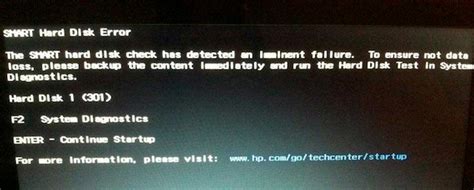 Hard Disk Smart Errors