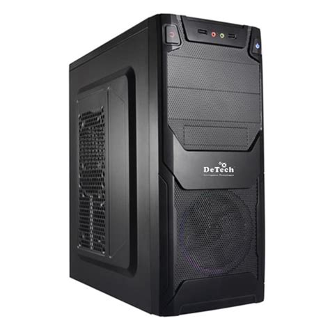 Купить Корпус Detech C3143 Atx без БП Black в Донецке Компьютерный центр СПРУТ Донецк