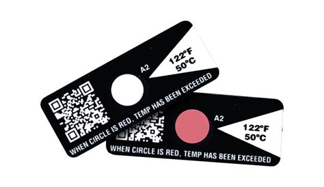 Praxas Temperature Indicator Labels