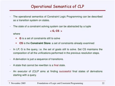 Ppt Constraint Logic Programming Powerpoint Presentation Free