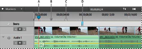 Working With Clip And Timeline Markers