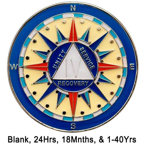 Compass Anniversary Medallion Recoveryshop