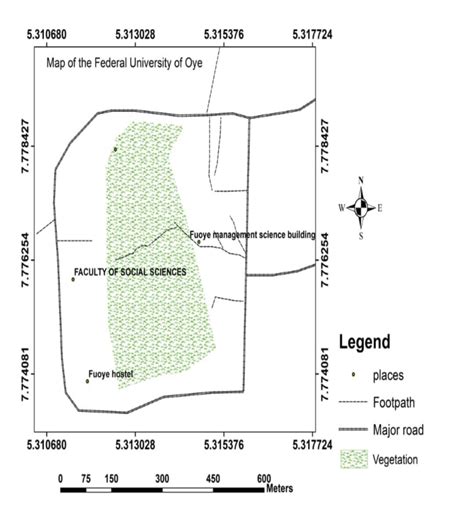 Map Of The Study Area Download Scientific Diagram