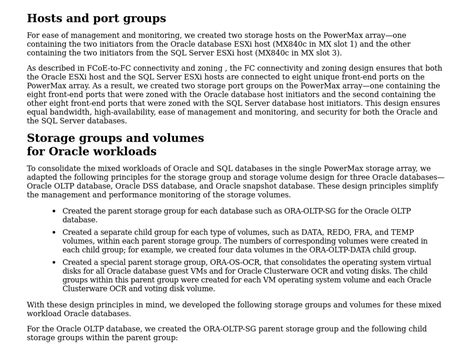 Powermax Storage Configuration Reference Architecture Guide