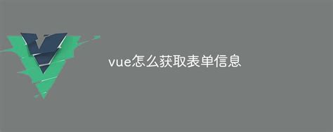 vue怎么获取表单信息 叮当号