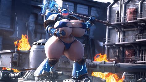 Rule 34 3d Female Space Marine Hyper Breasts Rule 63 Runn1non Space Marine Warhammer 40k