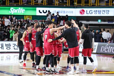 프로농구 Lg 4년 만에 Po 진출 확정 종합 파이낸셜뉴스