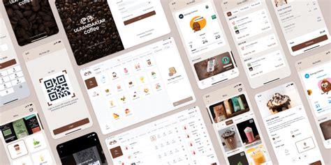 Coffee Ordering App Free Mobile UI Kit Freebiesbug
