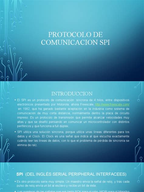 2 1 Protocolo De Comunicacion Spi Pdf Informática Bienes Manufacturados