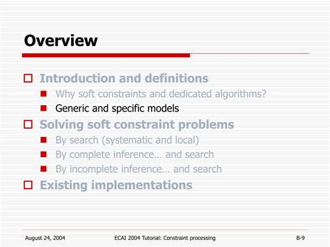 Ppt Soft Constraint Processing Powerpoint Presentation Free Download Id3825499