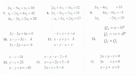 Solved Using Cramers Rule And Matrix Inversion Rule To