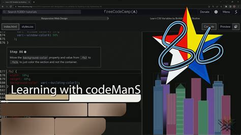 Learn Css Freecodecamp Learn Css Variables By Building A City Skyline Step 86 Youtube