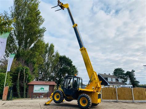 JCB TELEHANDLER C W DOUBLE PUSH OUT BOOM REVERSE CAMERA