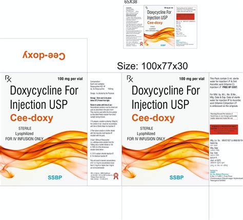 Doxycycline Injection In Hyderabad Telangana Doxycycline Injection Doxy Injection Price In