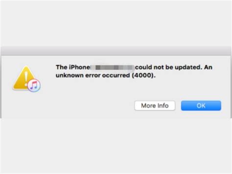 How To Fix Itunes Error 4000 Heres How To Fix This Updating Problem