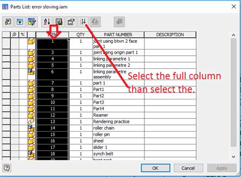 number sorting for custom part list in drawing autodesk community