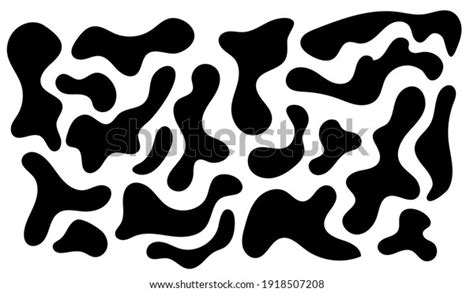 Irregular Blob Set Abstract Organic Shapes Stock Vector Royalty Free 1918507208 Shutterstock