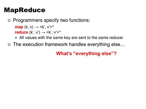 Ppt Large Scale Data Processing With Mapreduce Powerpoint