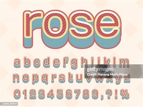 Rose 3d Editable Text Effect Effect Saved In Graphic Styles High Res Vector Graphic Getty Images