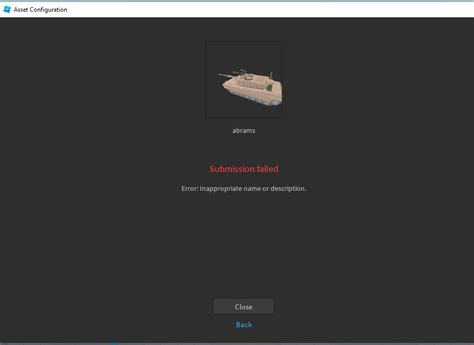 Inappropriate Title Or Description Game Design Support Developer Forum Roblox